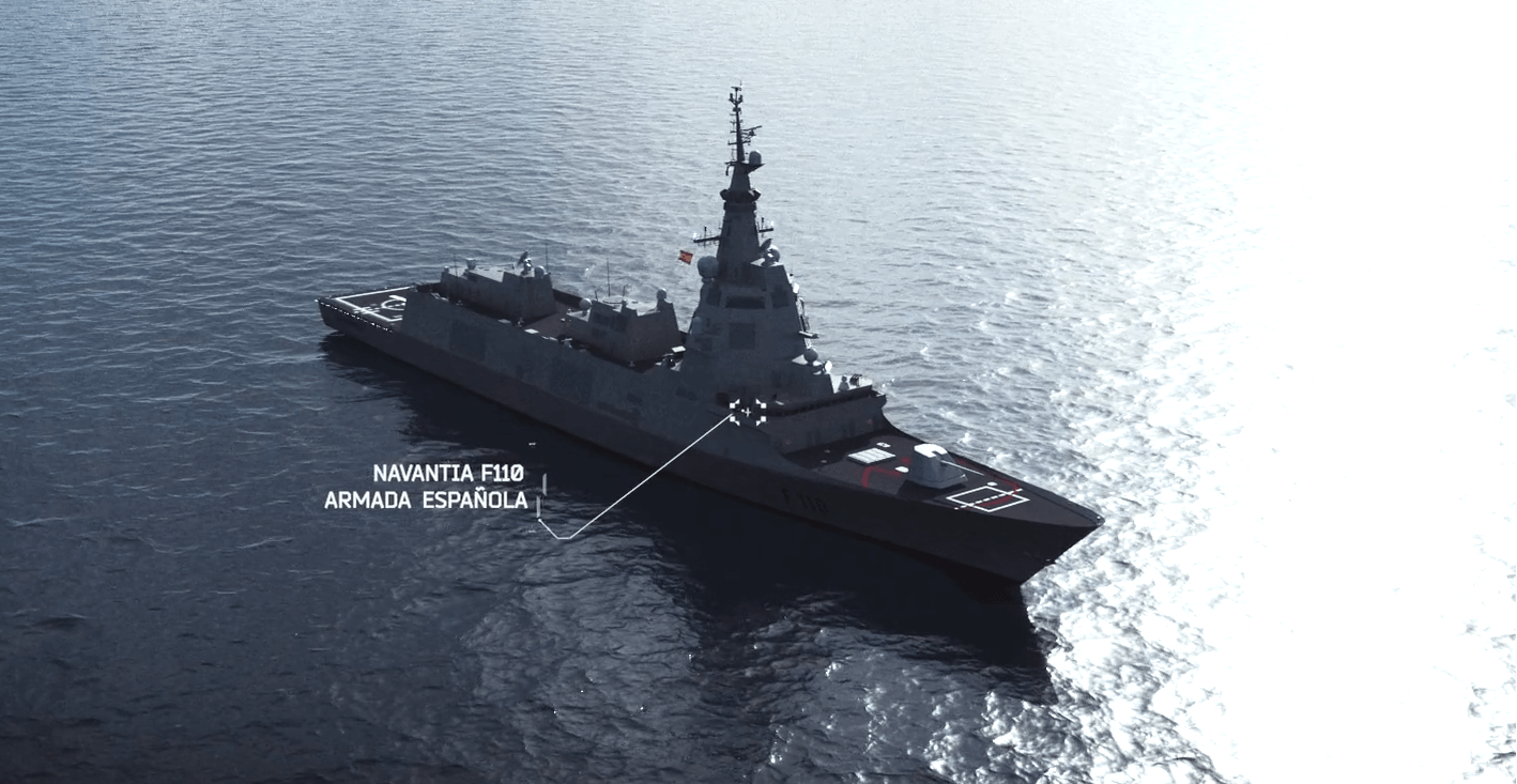 LA NUEVA FRAGATA F-110 de la Armada Española que sustituirá a los ...